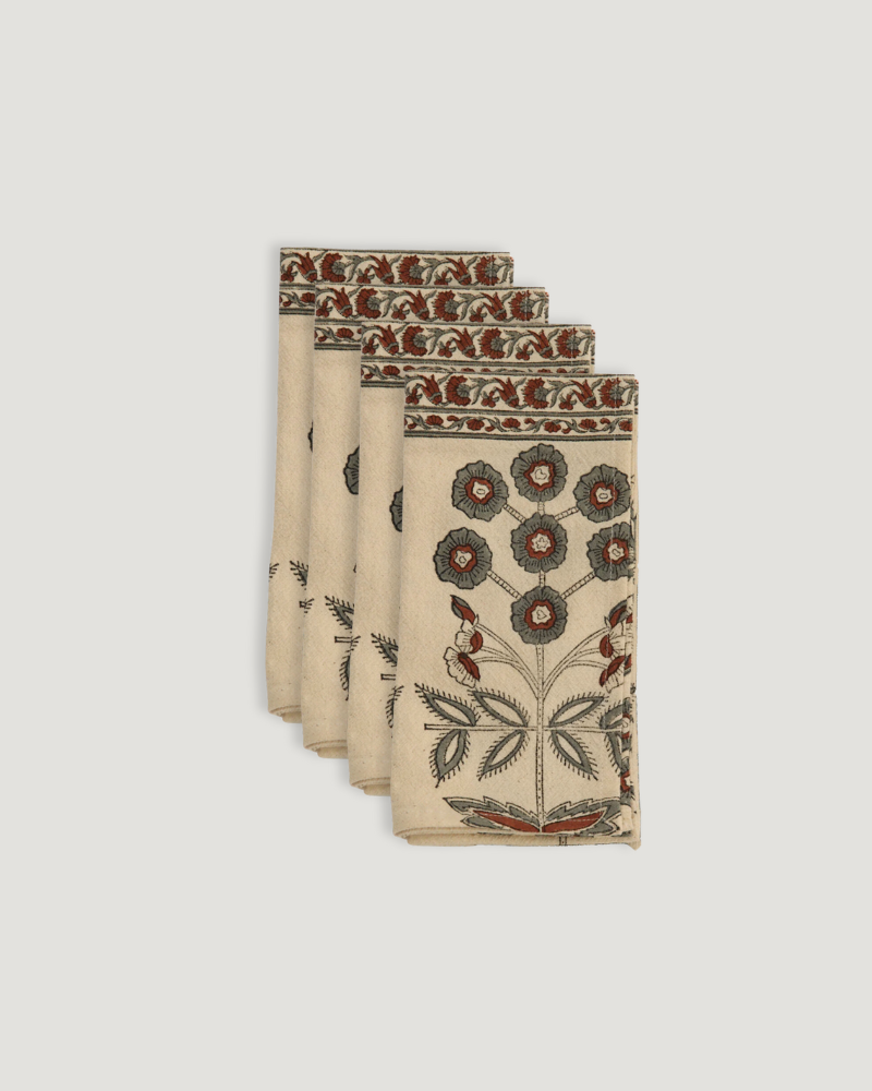 Lynette Ruby Napkin — Set of Four – Whearley & Co.