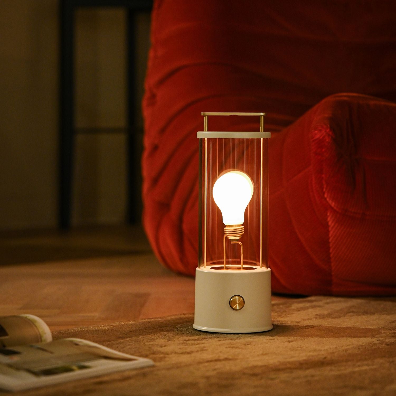 The Muse Portable Lamp in Candlenut White – Whearley & Co.