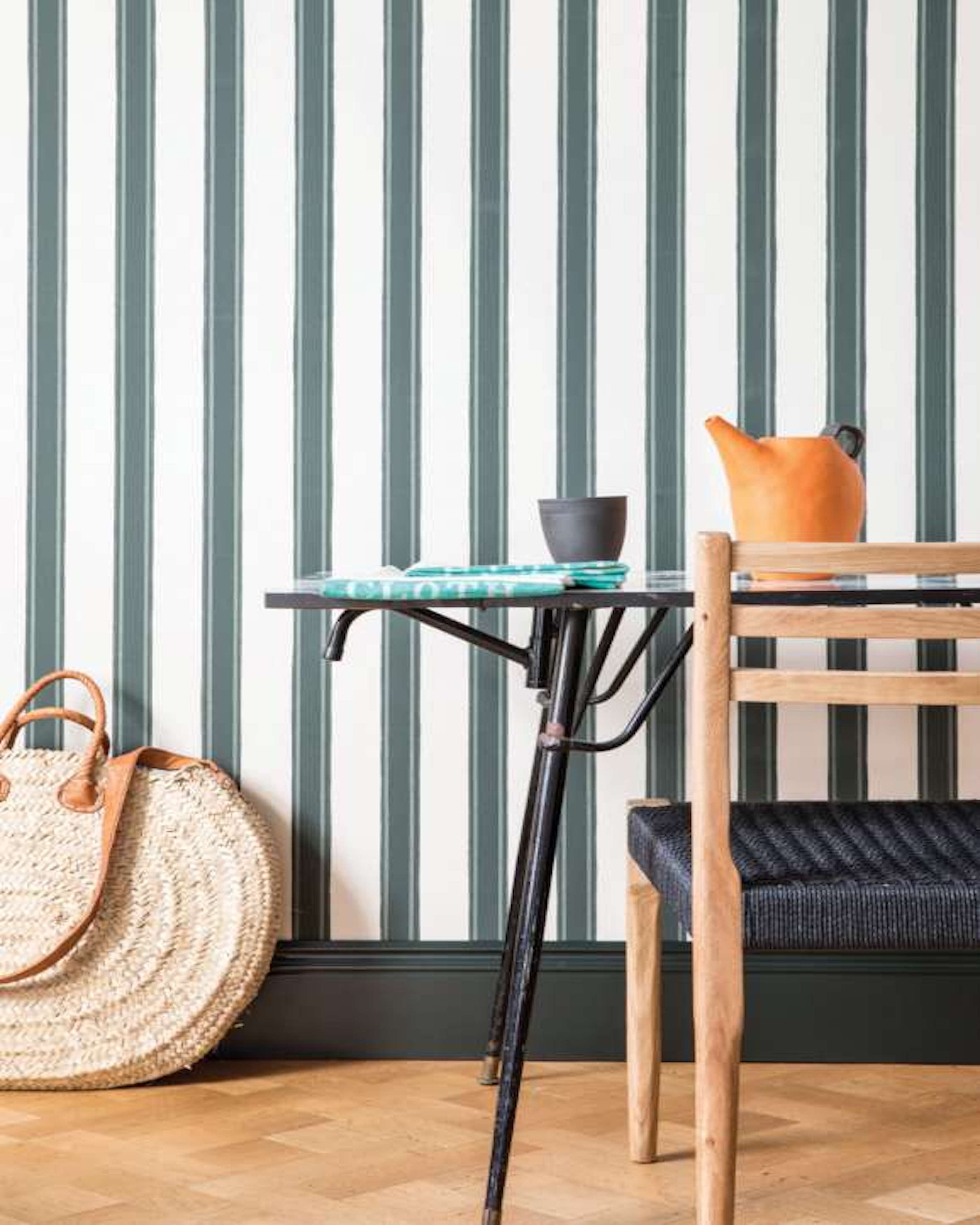 Block Print Stripe Wallpaper – Whearley & Co.