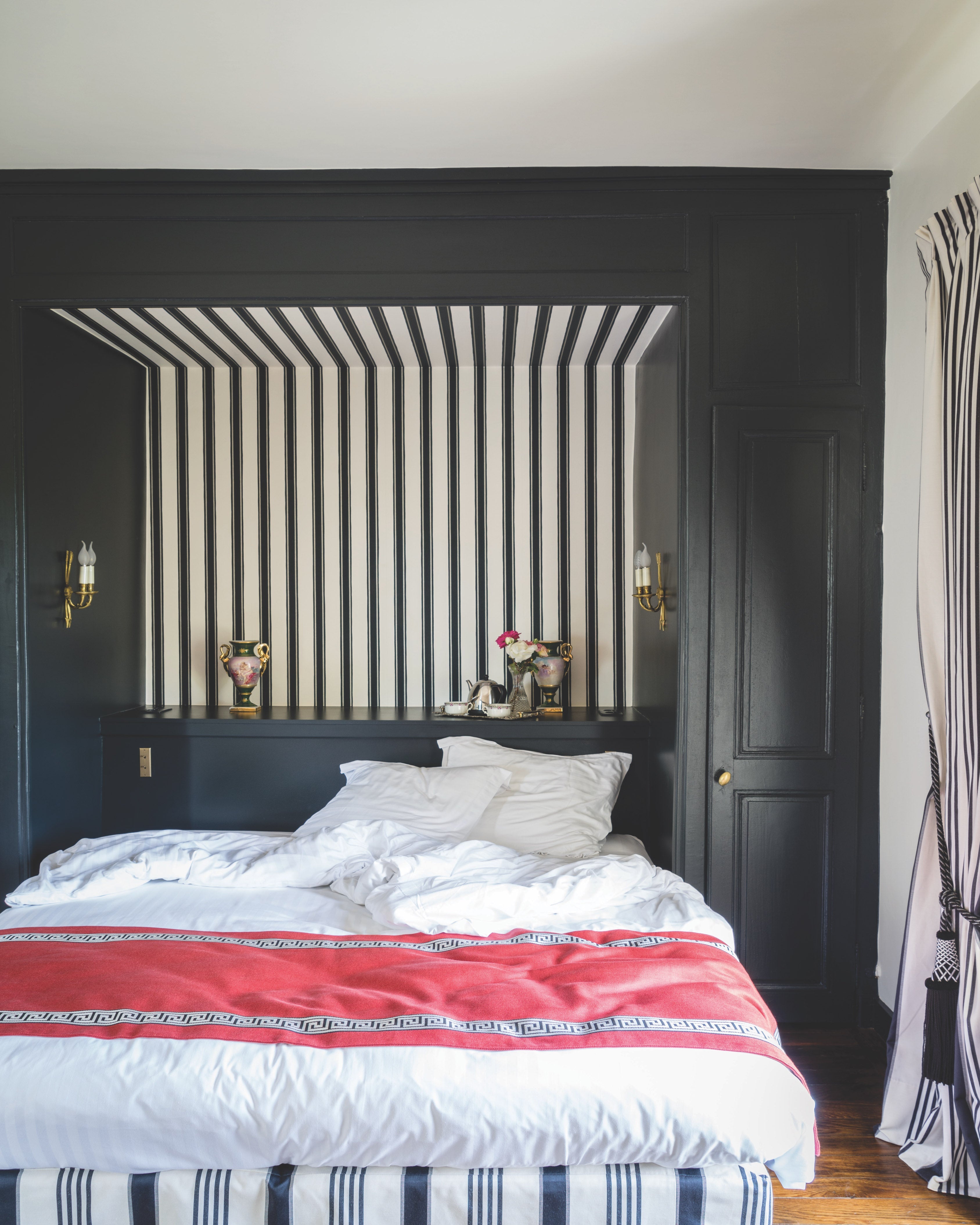 Block Print Stripe Wallpaper – Whearley & Co.