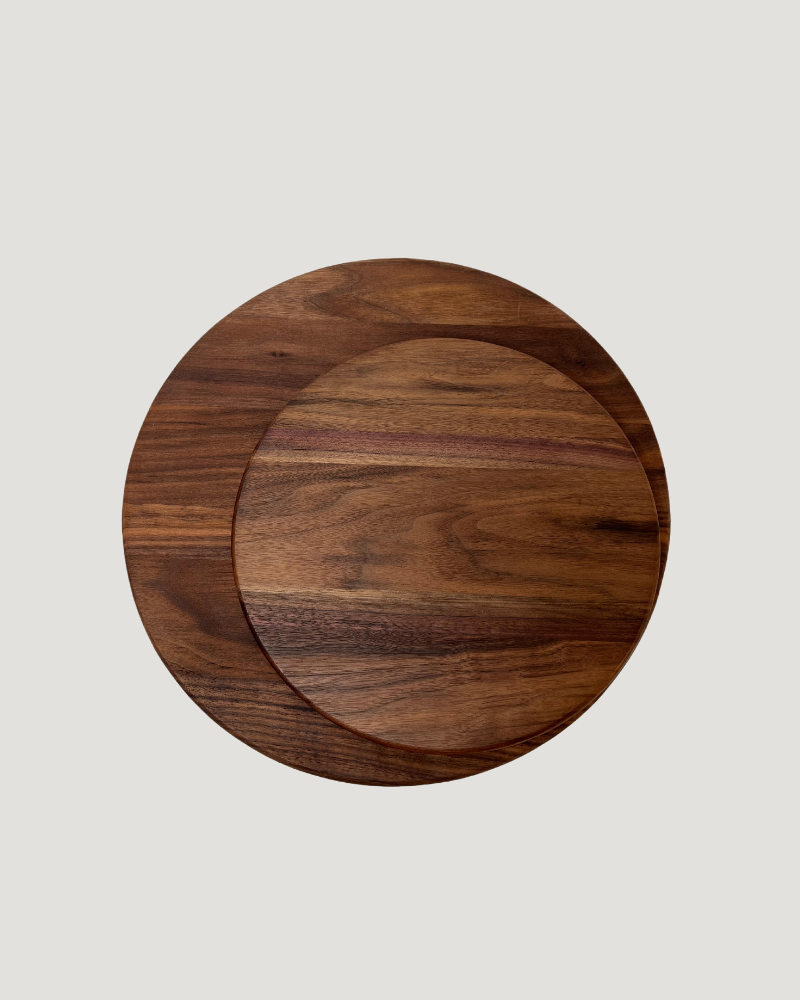 Walnut Round Board – Whearley & Co.